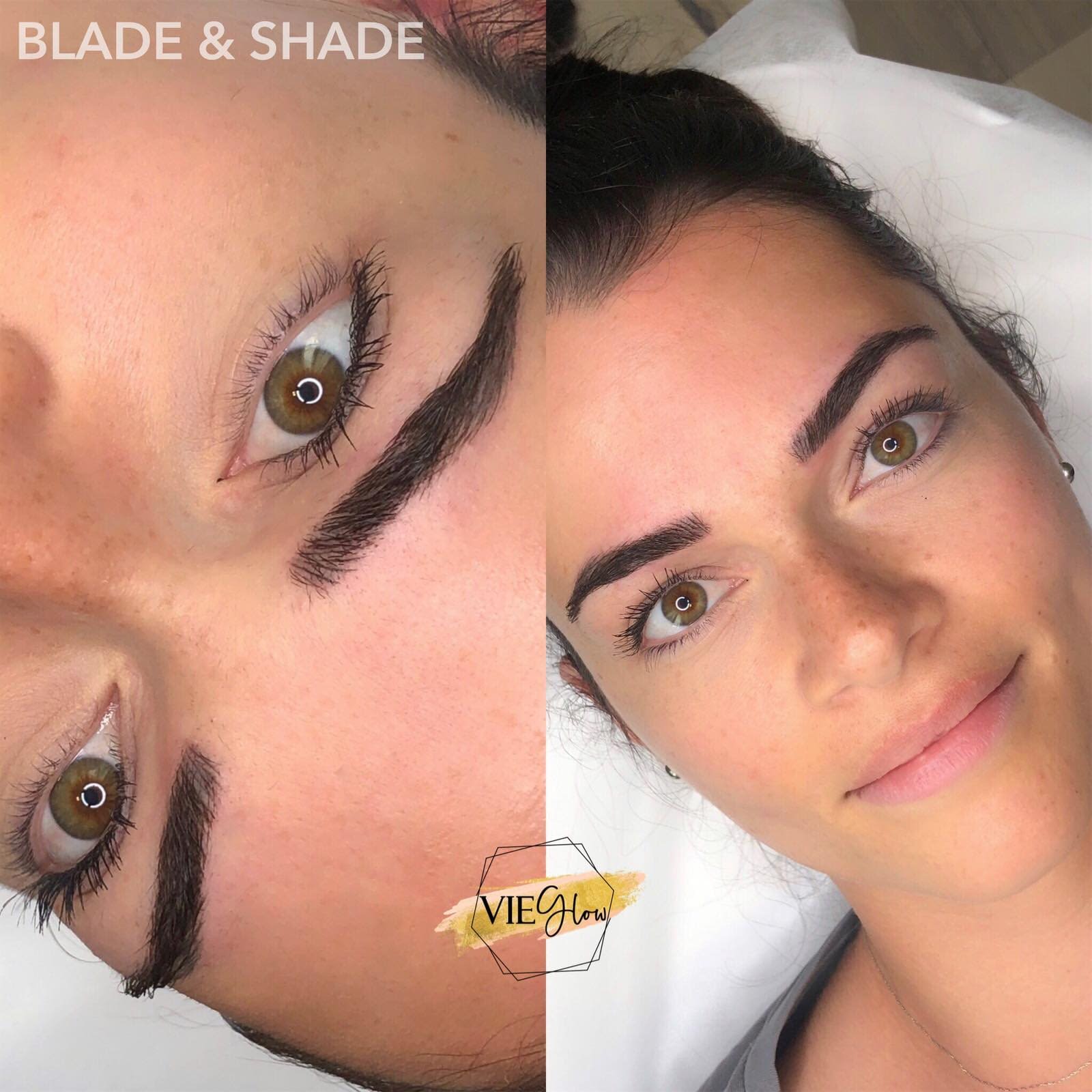 VieGlow Microblading Microfeathering Lash Lift Blade & Shade